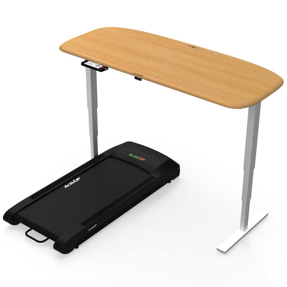 Walking Desk Softwalk avec plateau en Bois Massif 190x80cm - ActivUP ...